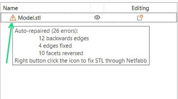 Corrupted 3D models for printing | Prusa Knowledge Base