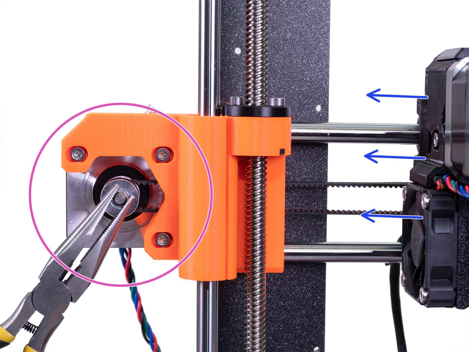 Prusa Extruder Replacement – Stepper motor E-axis Extruder – LQNUN