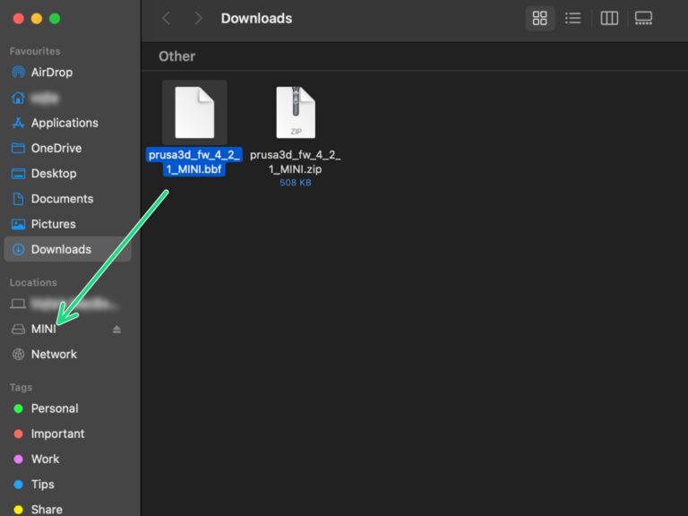 How to update firmware (MINI/MINI+) | Prusa Knowledge Base