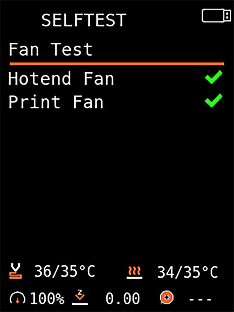 Selftest failed (MINI/MINI+) | Prusa Knowledge Base