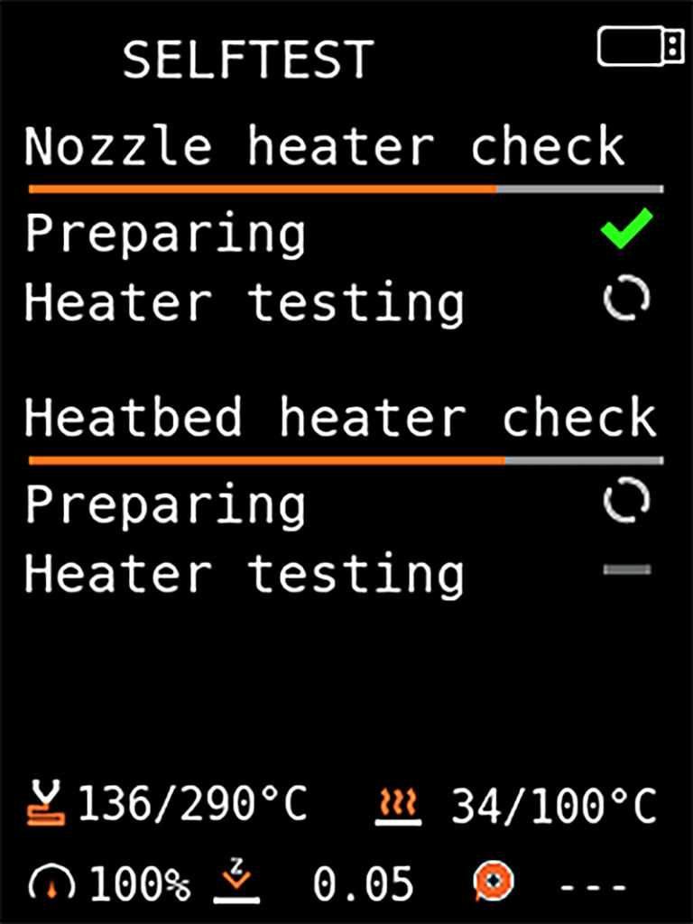 Selftest failed (MINI/MINI+) | Prusa Knowledge Base