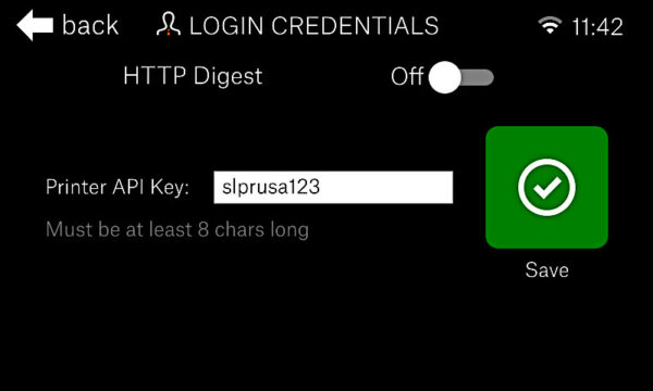 Invalid API key #10405 (SL1/SL1S) | Prusa Knowledge Base