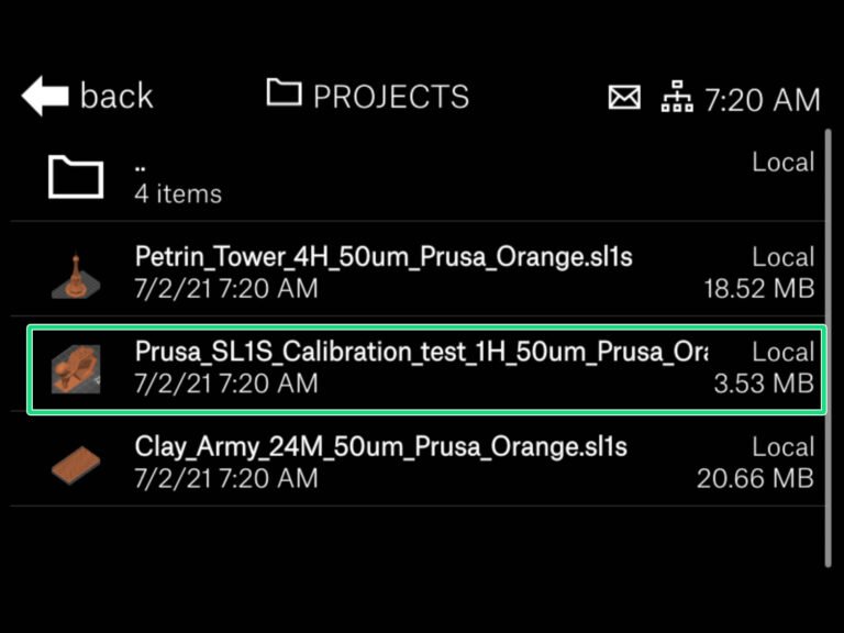 6. First print | Prusa Knowledge Base