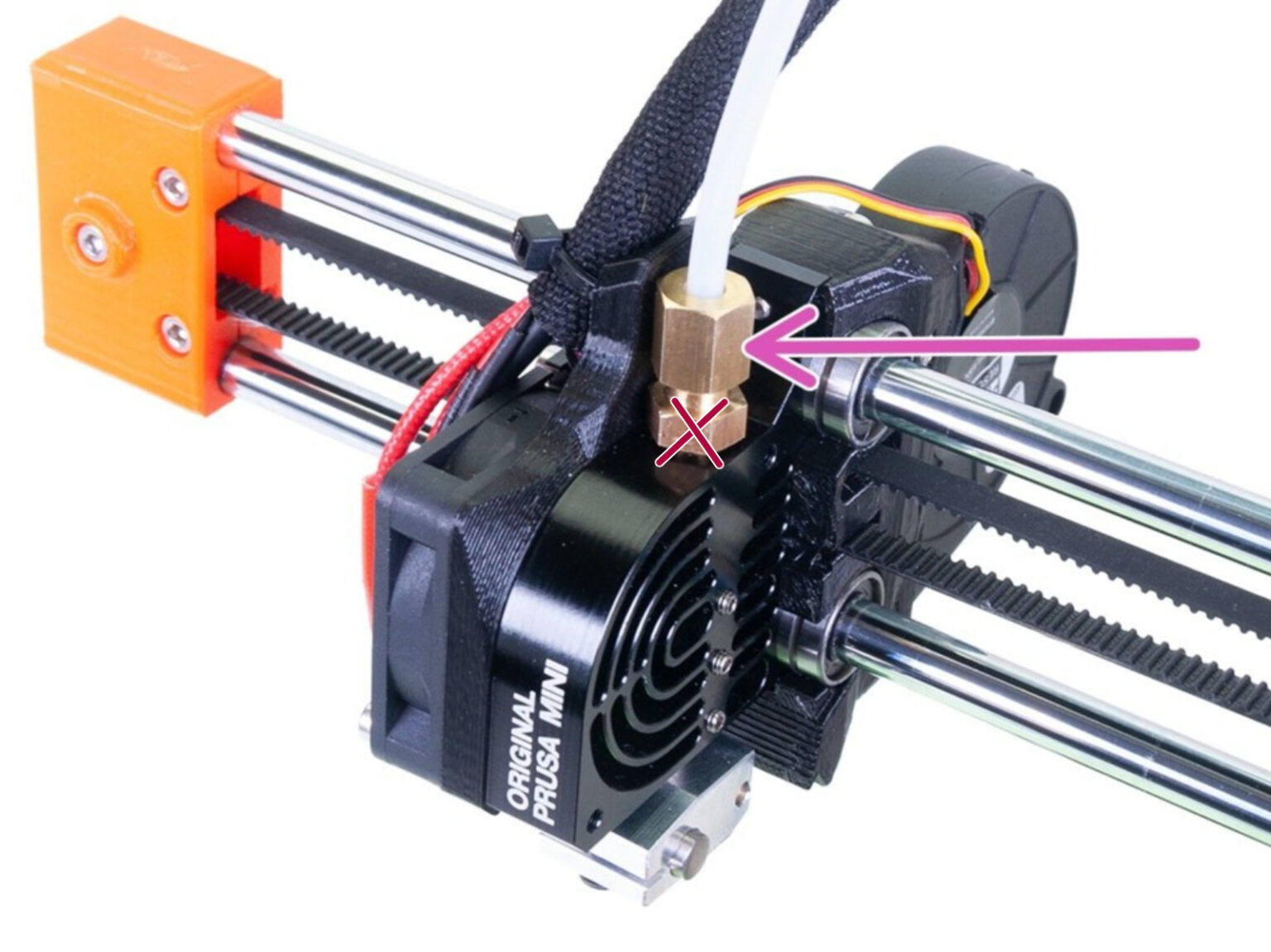 Cold pull (MINI) | Prusa Knowledge Base