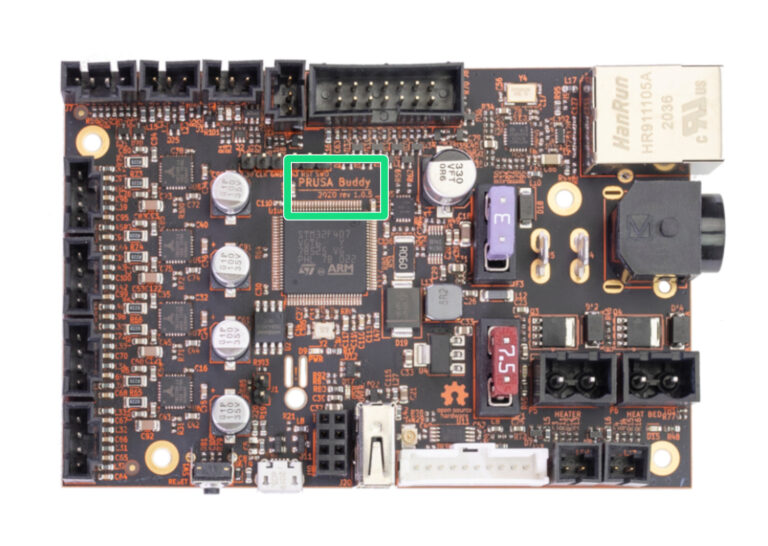 How to check your Buddy board version | Prusa Knowledge Base