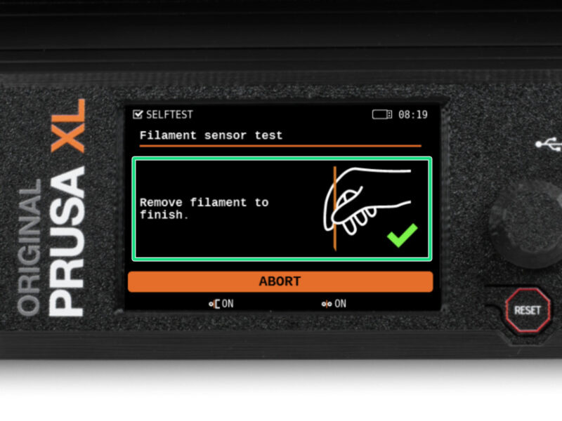 4. First run | Prusa Knowledge Base