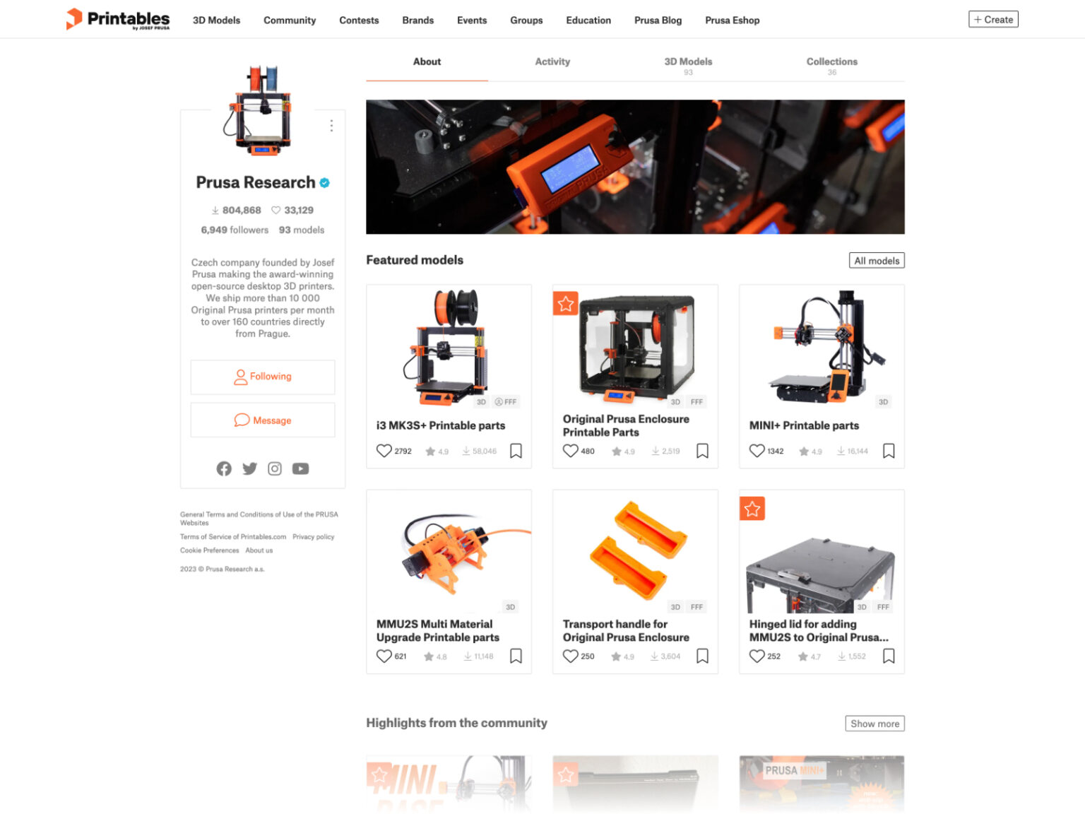 4. First run | Prusa Knowledge Base