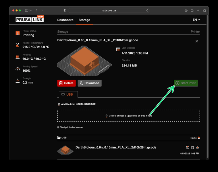Wi-Fi and PrusaLink setup (XL firmware up to 4.7.5) | Prusa Knowledge Base
