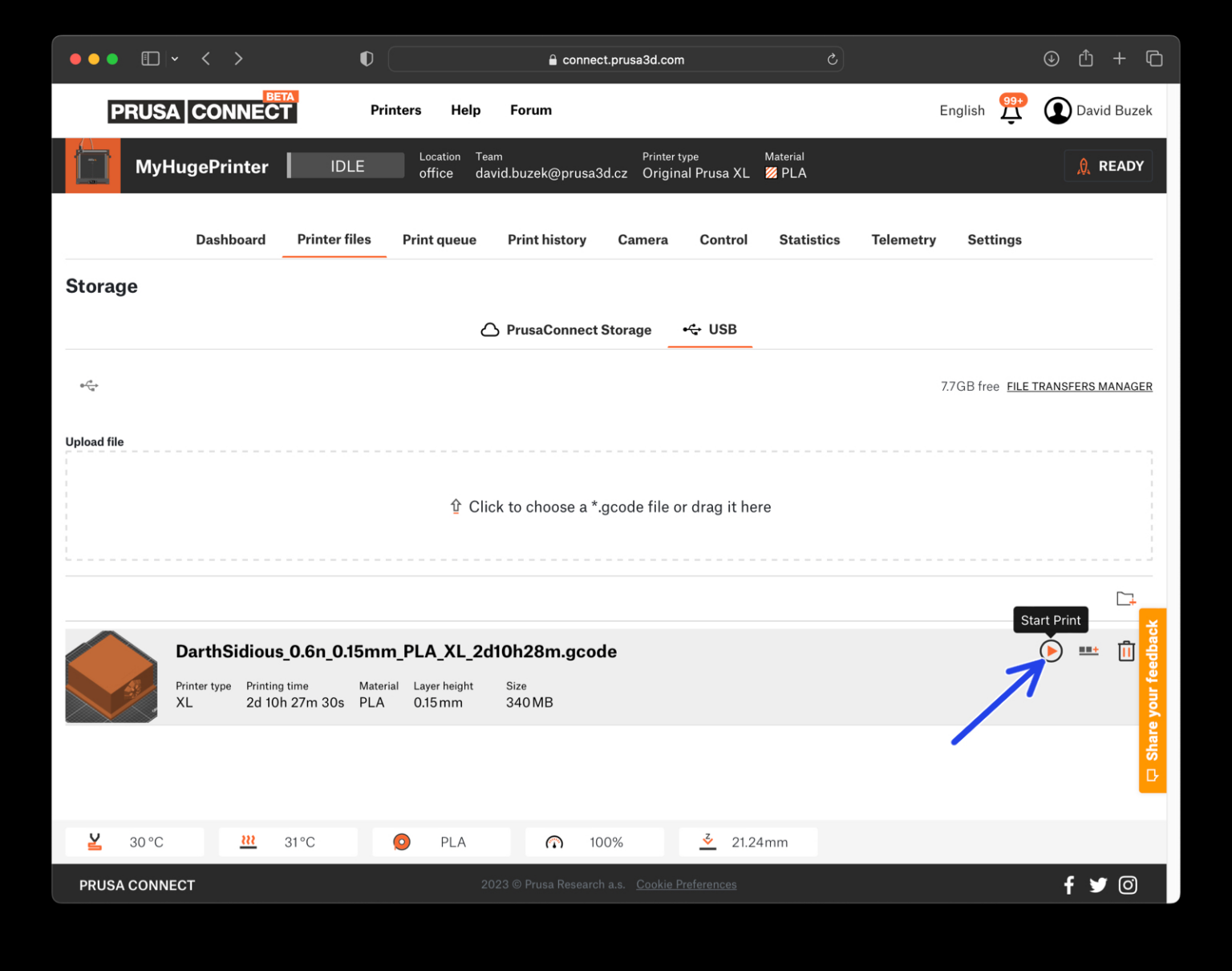 Adding the printer to Prusa Connect (XL firmware up to 4.7.5) | Prusa ...