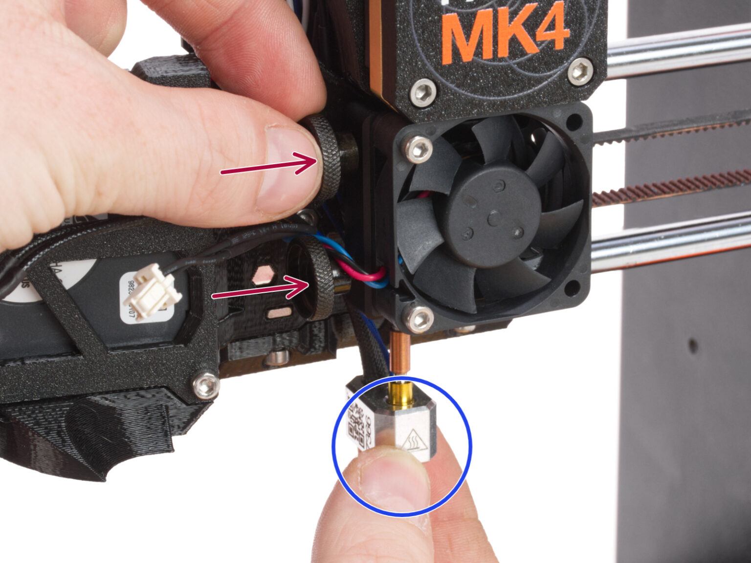 How to replace the Prusa Nozzle (MK4/MK3.9) | Prusa Knowledge Base