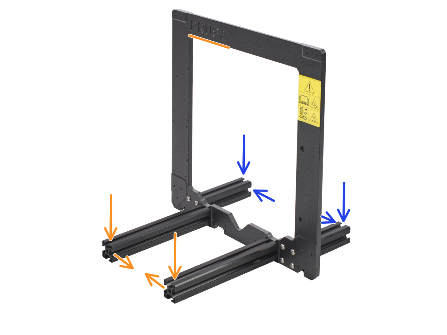 2. Frame assembly | Prusa Knowledge Base
