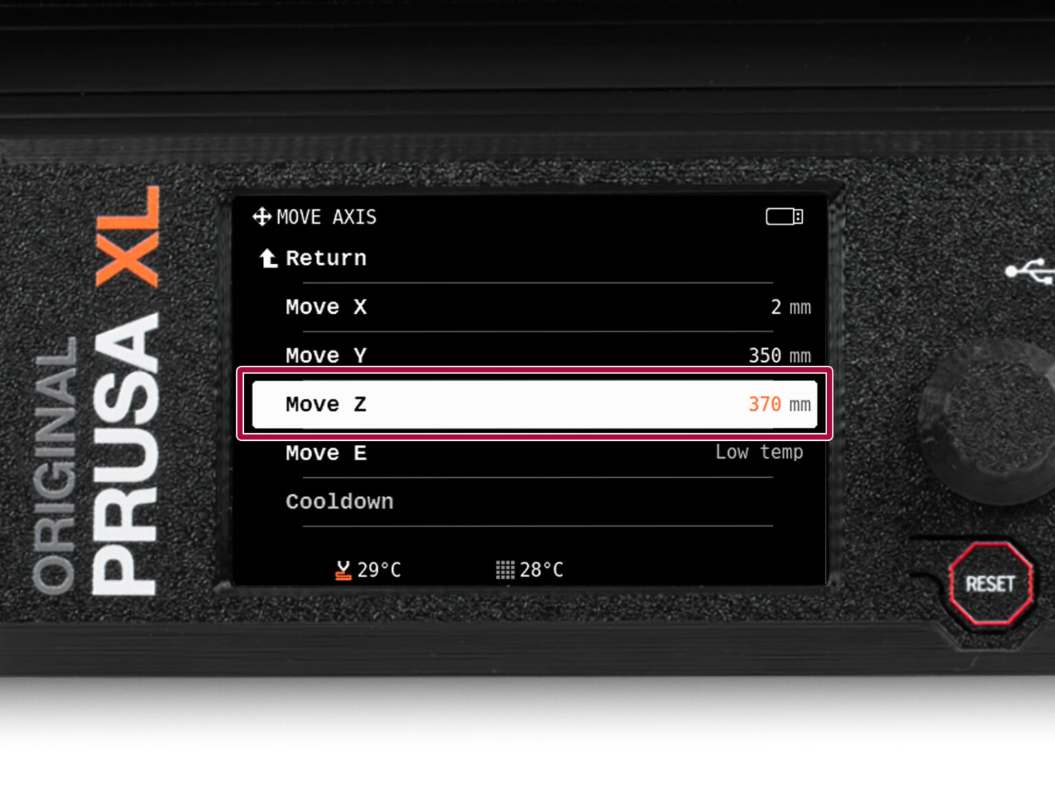 6. First run | Prusa Knowledge Base