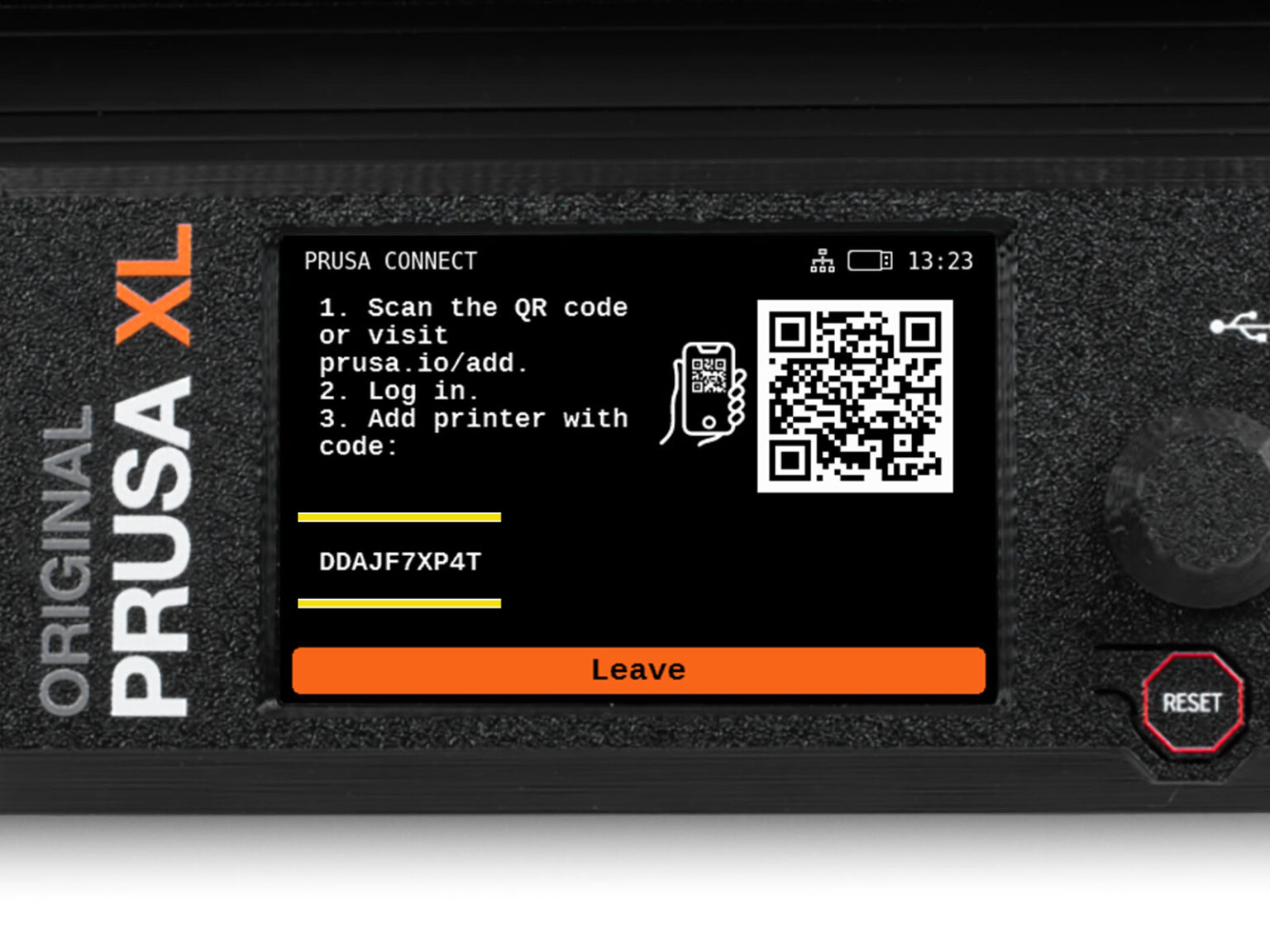 Adding the printer to Prusa Connect (XL firmware up to 4.7.5) | Prusa Knowledge Base