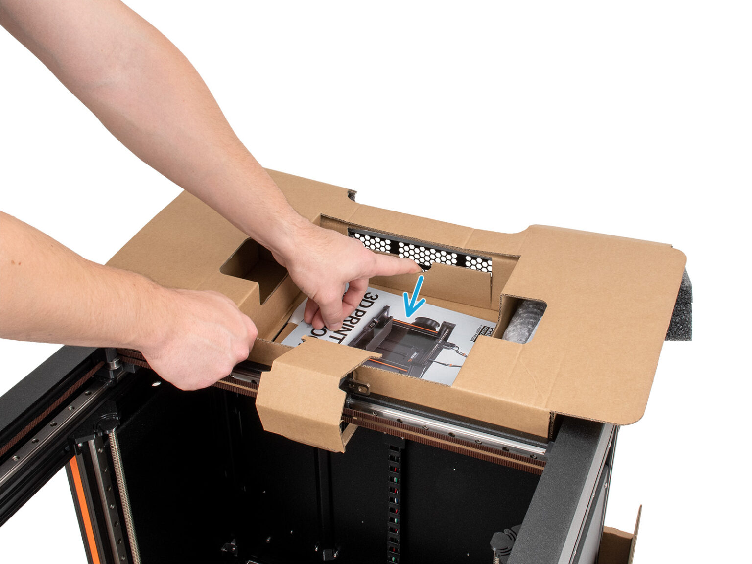 2. Printer unboxing | Prusa Knowledge Base