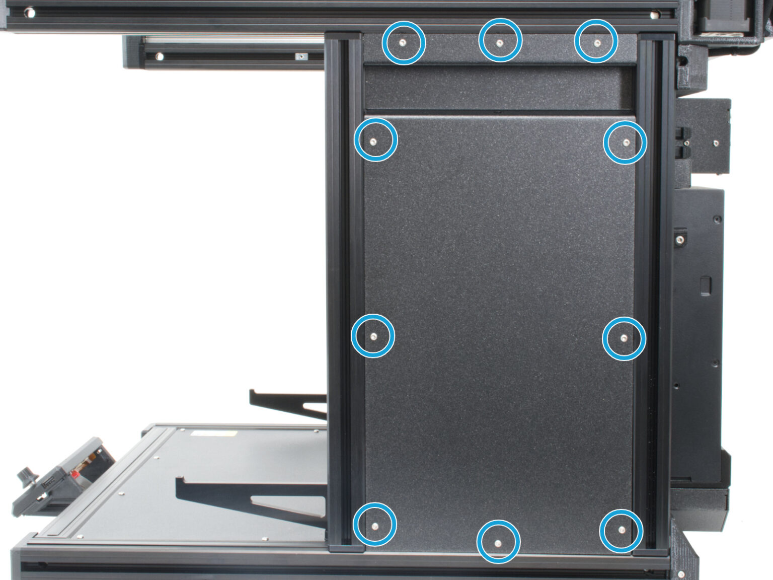 4. Heatbed & Side panels assembly | Prusa Knowledge Base