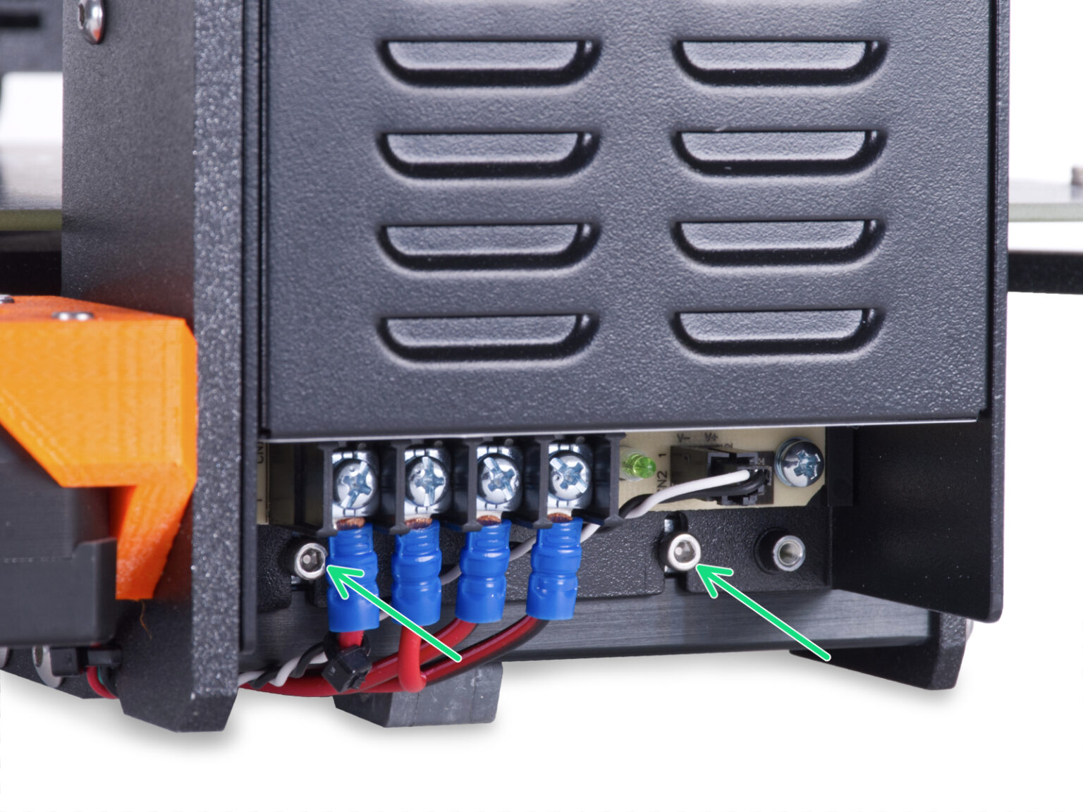 2C. Preparing the printer (MK3S+ Black PSU) | Prusa Knowledge Base