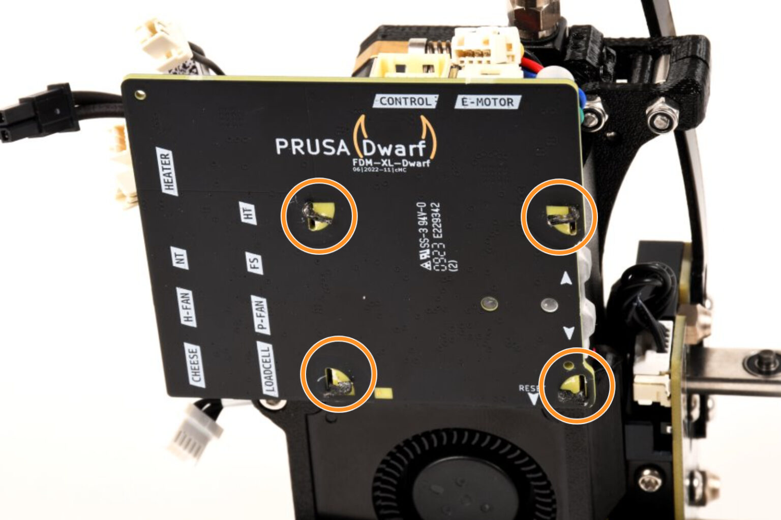 How to replace a Dwarf board (XL multi-tool) | Prusa Knowledge Base