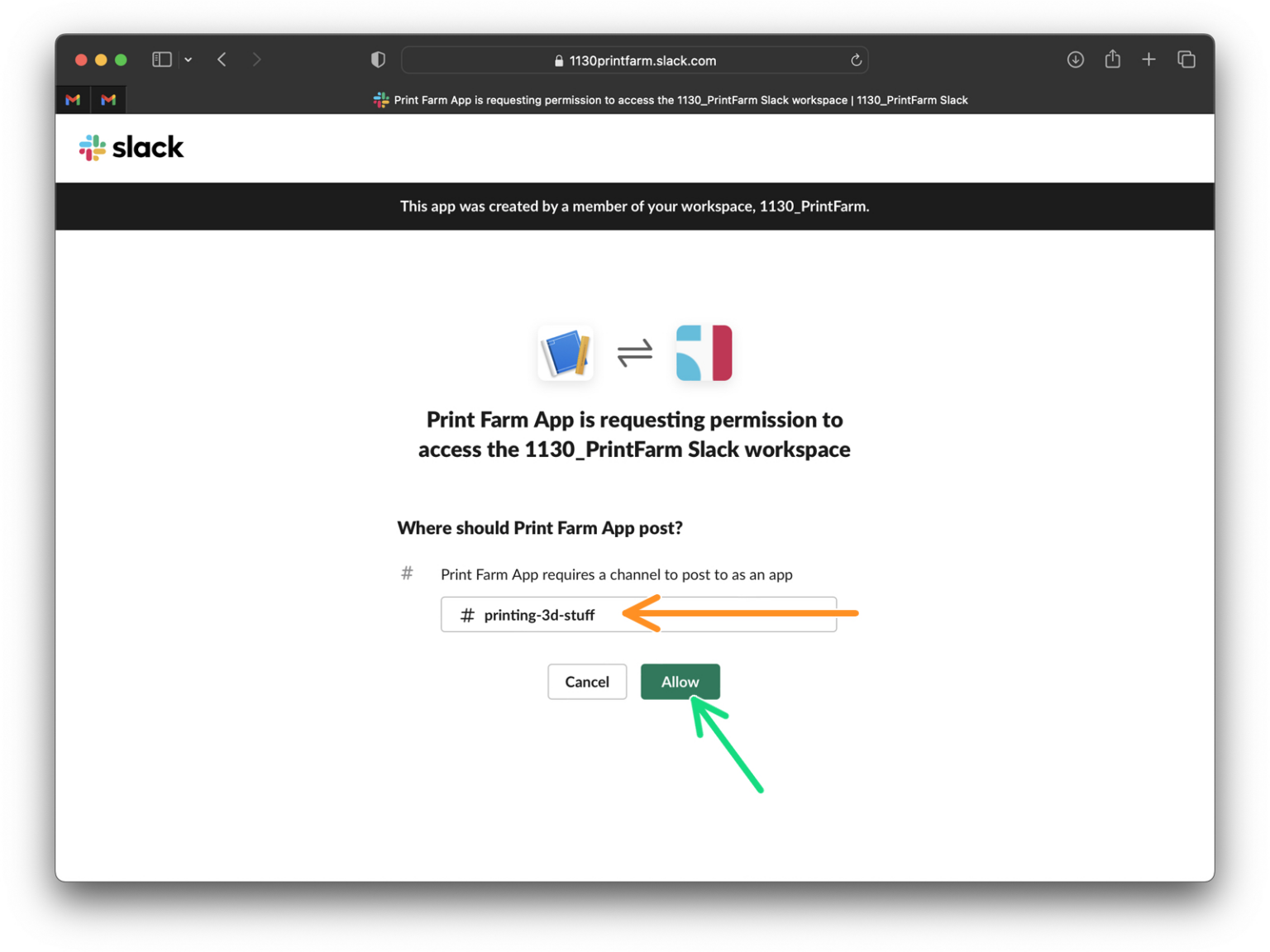 Prusa Connect - Slack notifications setup | Prusa Knowledge Base