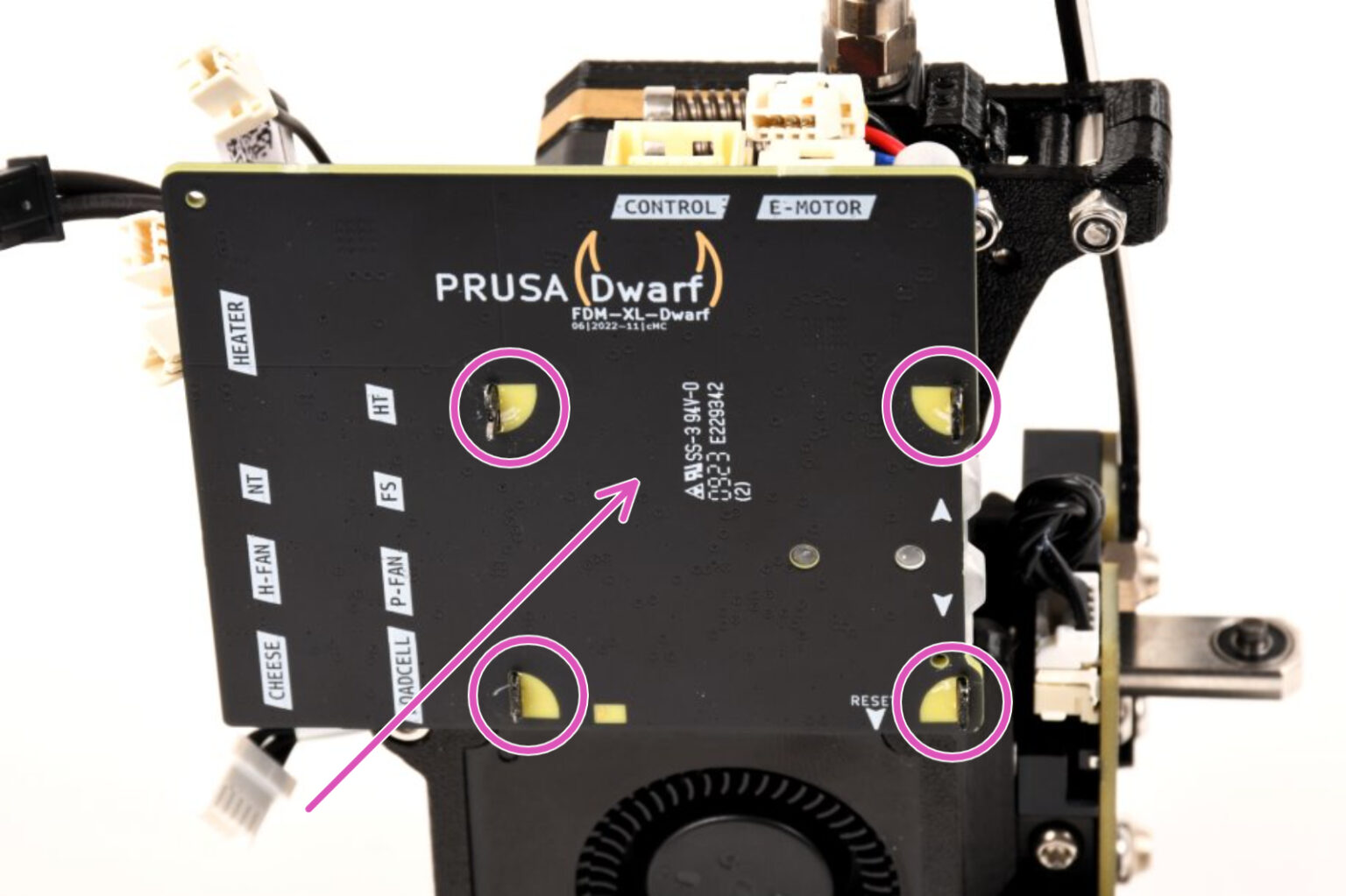 How to replace a Dwarf board (XL multi-tool) | Prusa Knowledge Base
