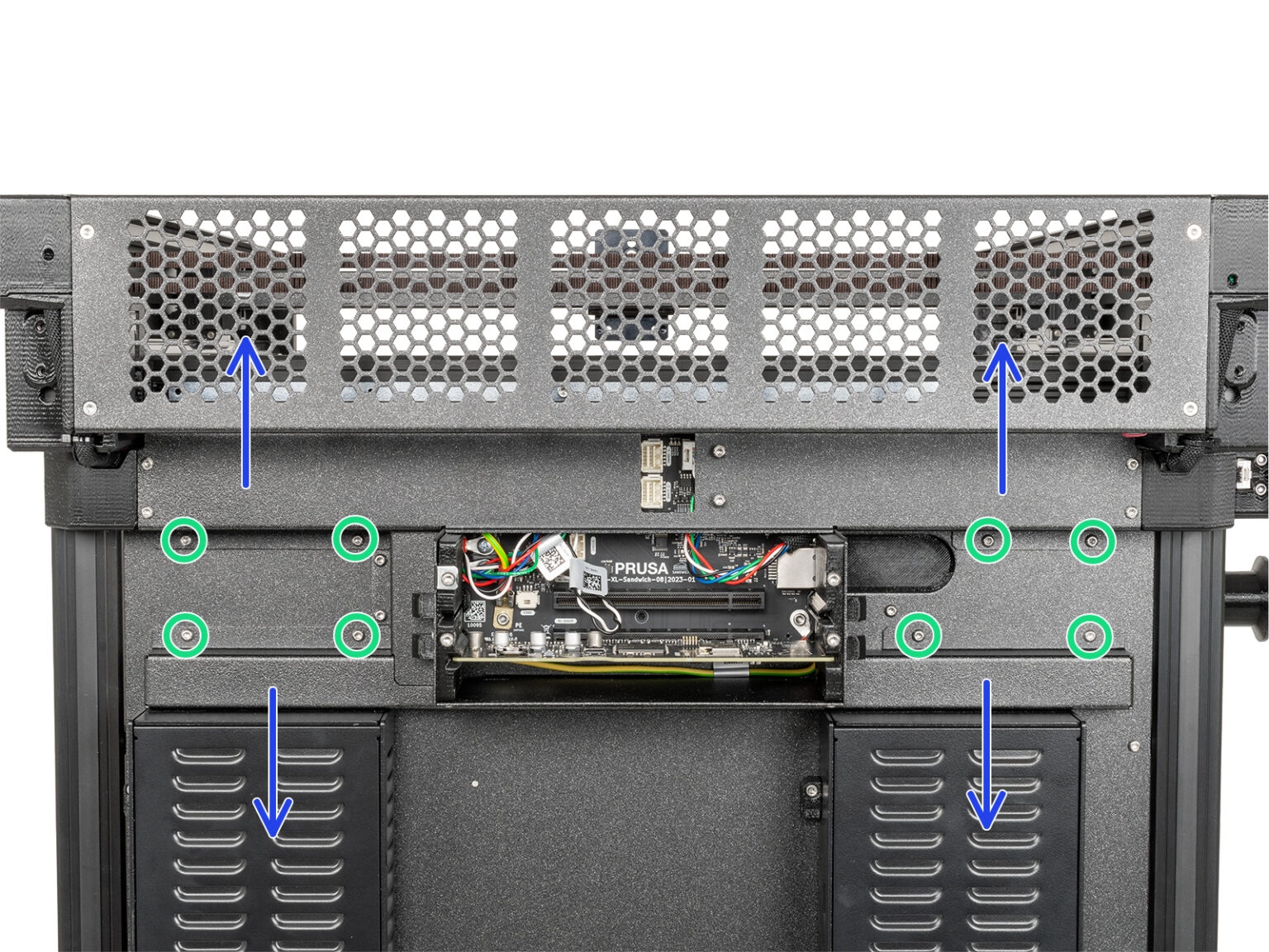 4. PSU & electronics assembly | Prusa Knowledge Base