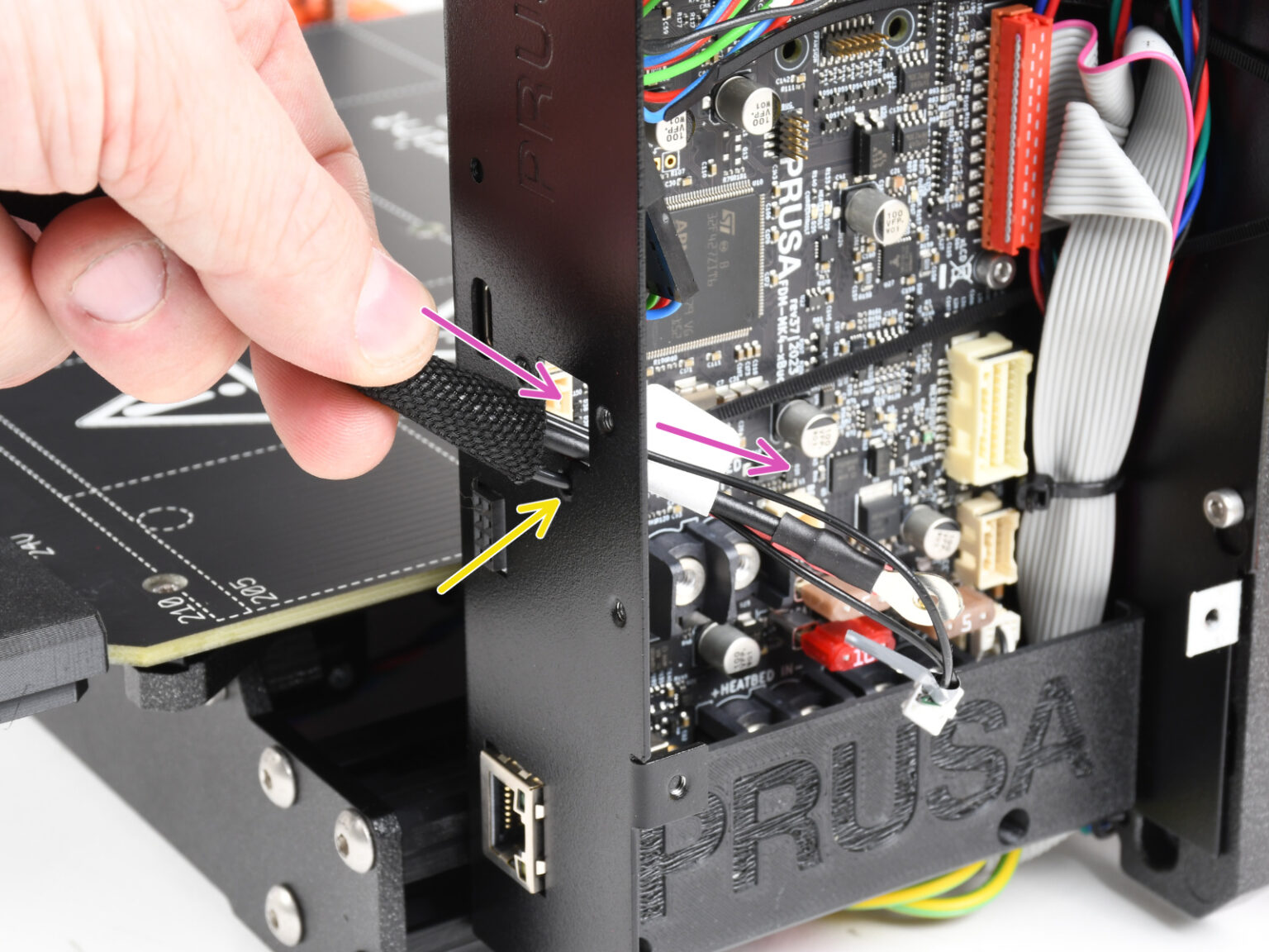 How to replace a Heatbed Thermistor (MK4/S, MK3.9/S, MK3.5/S) | Prusa ...