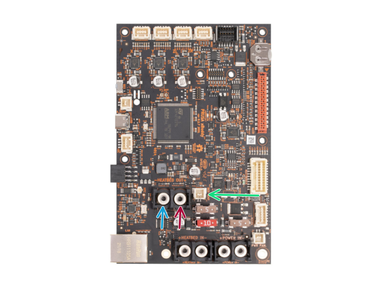 Accessory connectors (MK4) | Prusa Knowledge Base
