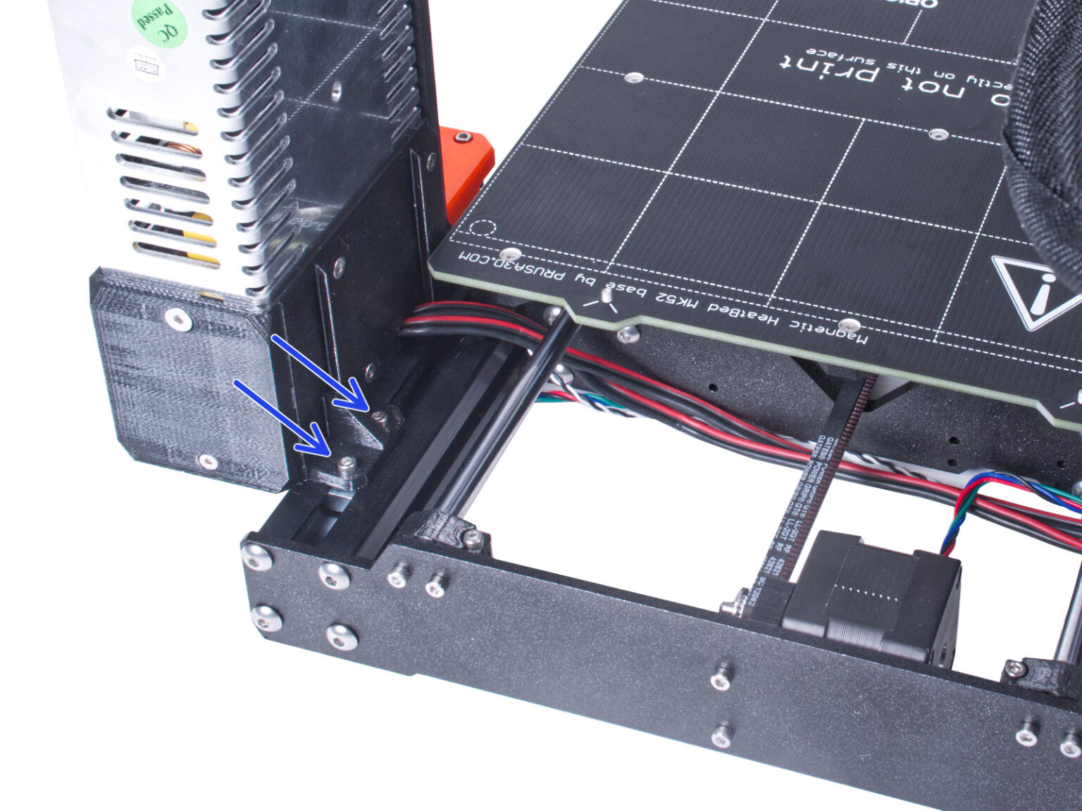 2D. Preparing the printer (MK3S+ Silver PSU) | Prusa Knowledge Base