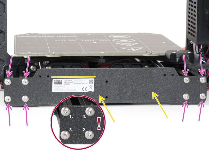 2D. Preparing the printer (MK3S+ Silver PSU) | Prusa Knowledge Base