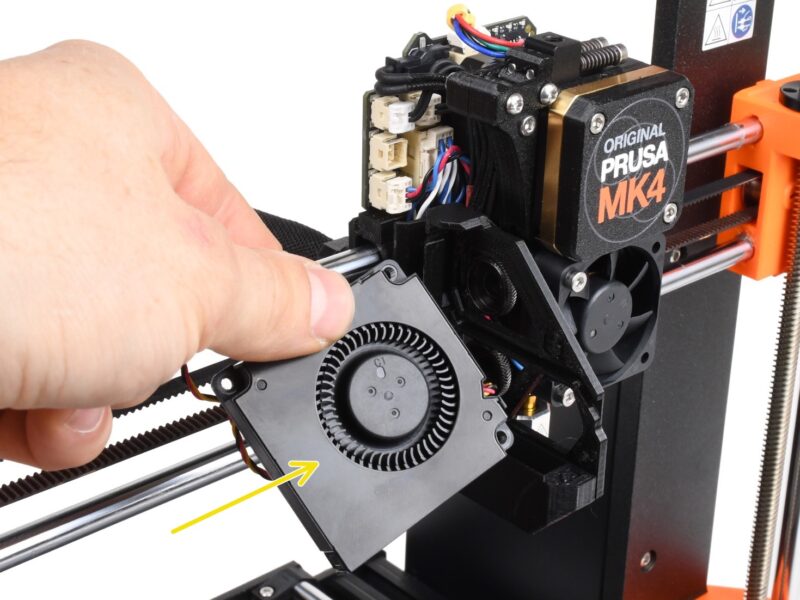 How to replace a print fan (MK4 / MK3.9) | Prusa Knowledge Base
