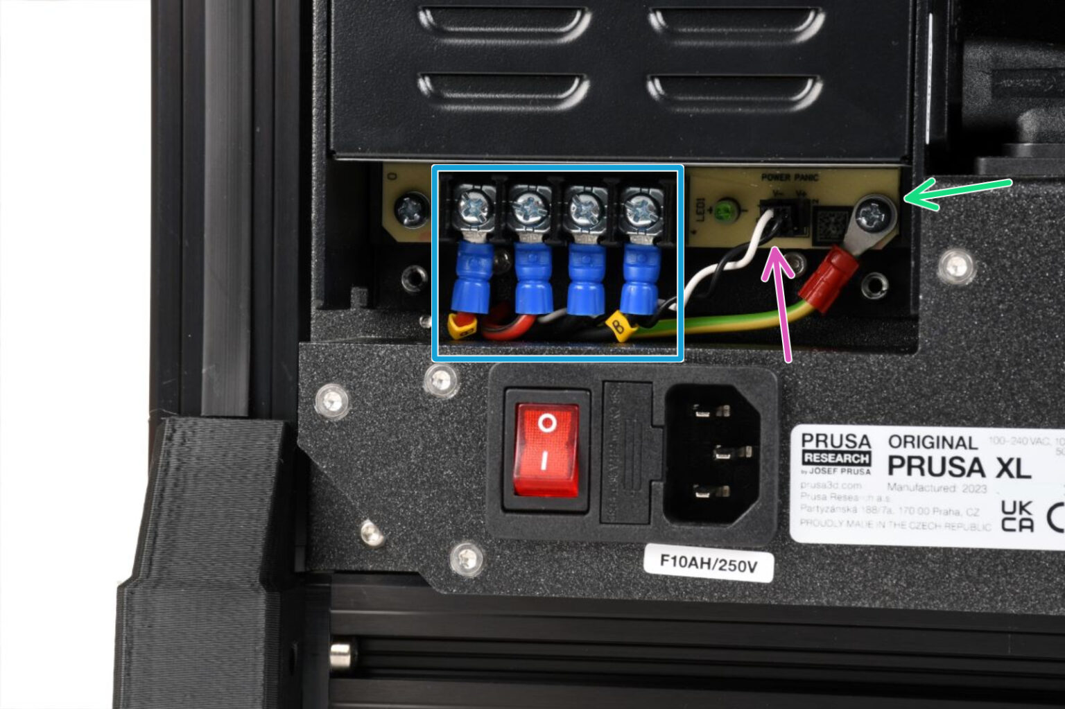 How to replace a PSU (XL) | Prusa Knowledge Base