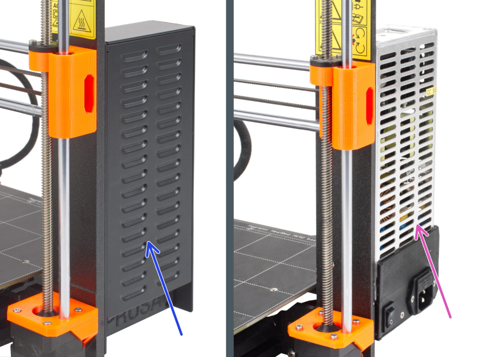 5. xLCD & PSU assembly | Prusa Knowledge Base