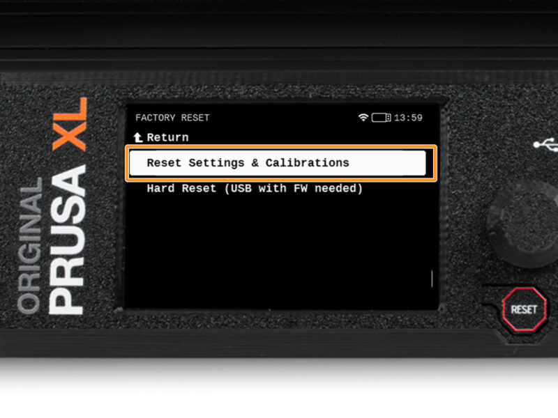 7. First run | Prusa Knowledge Base