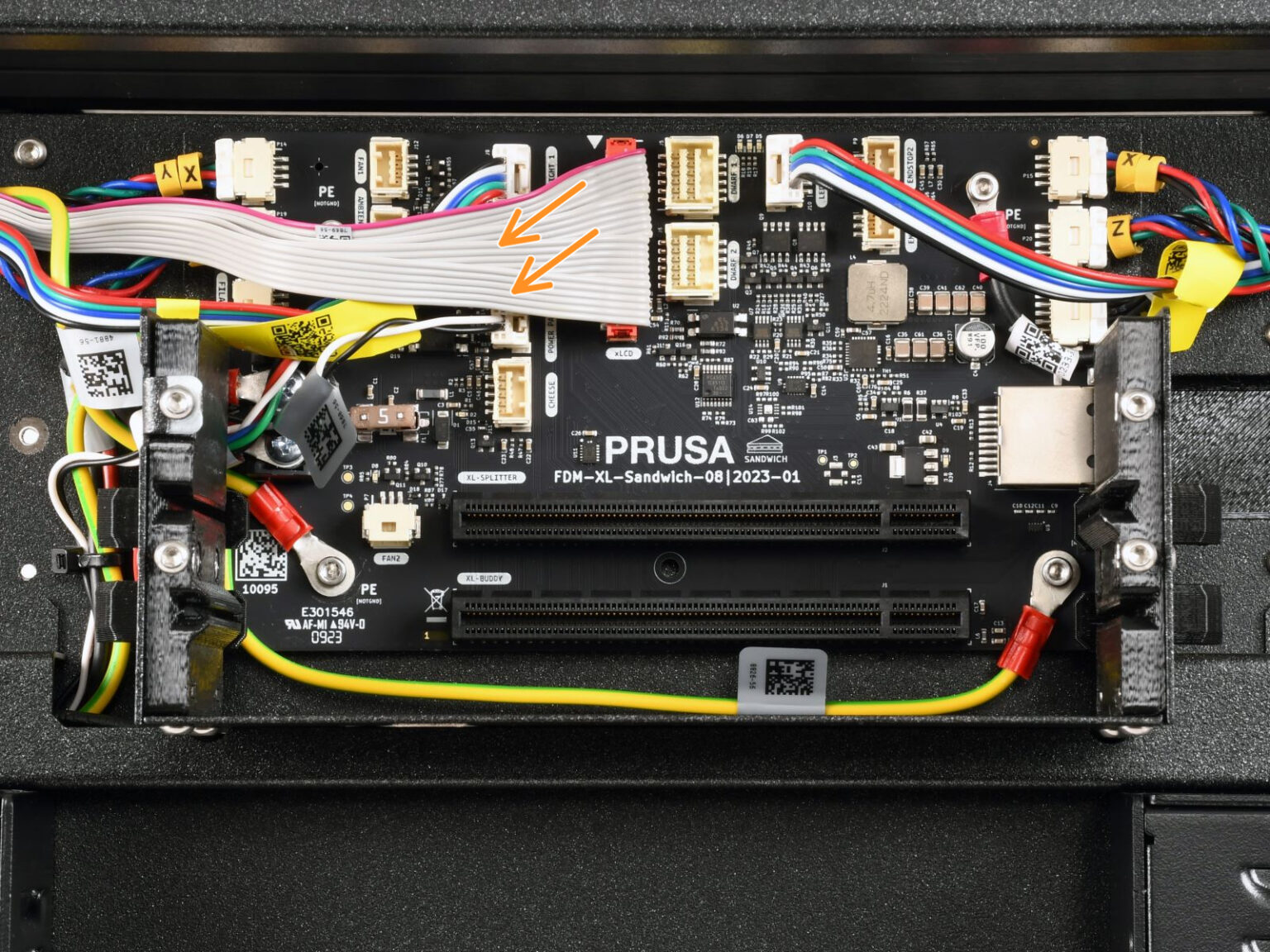 How to replace the Sandwich Board (XL) | Prusa Knowledge Base