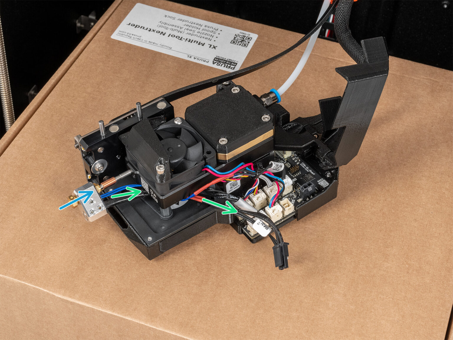How to install the Nextruder V6 Nozzle Adapter (XL Multi-Tool) | Prusa ...