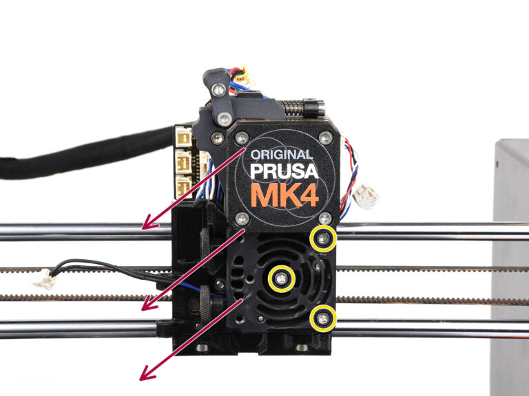 4B. Upgrading the Nextruder (MMU3) | Prusa Knowledge Base