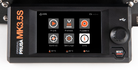 LCD menu (MK3.5/S) | Prusa Knowledge Base