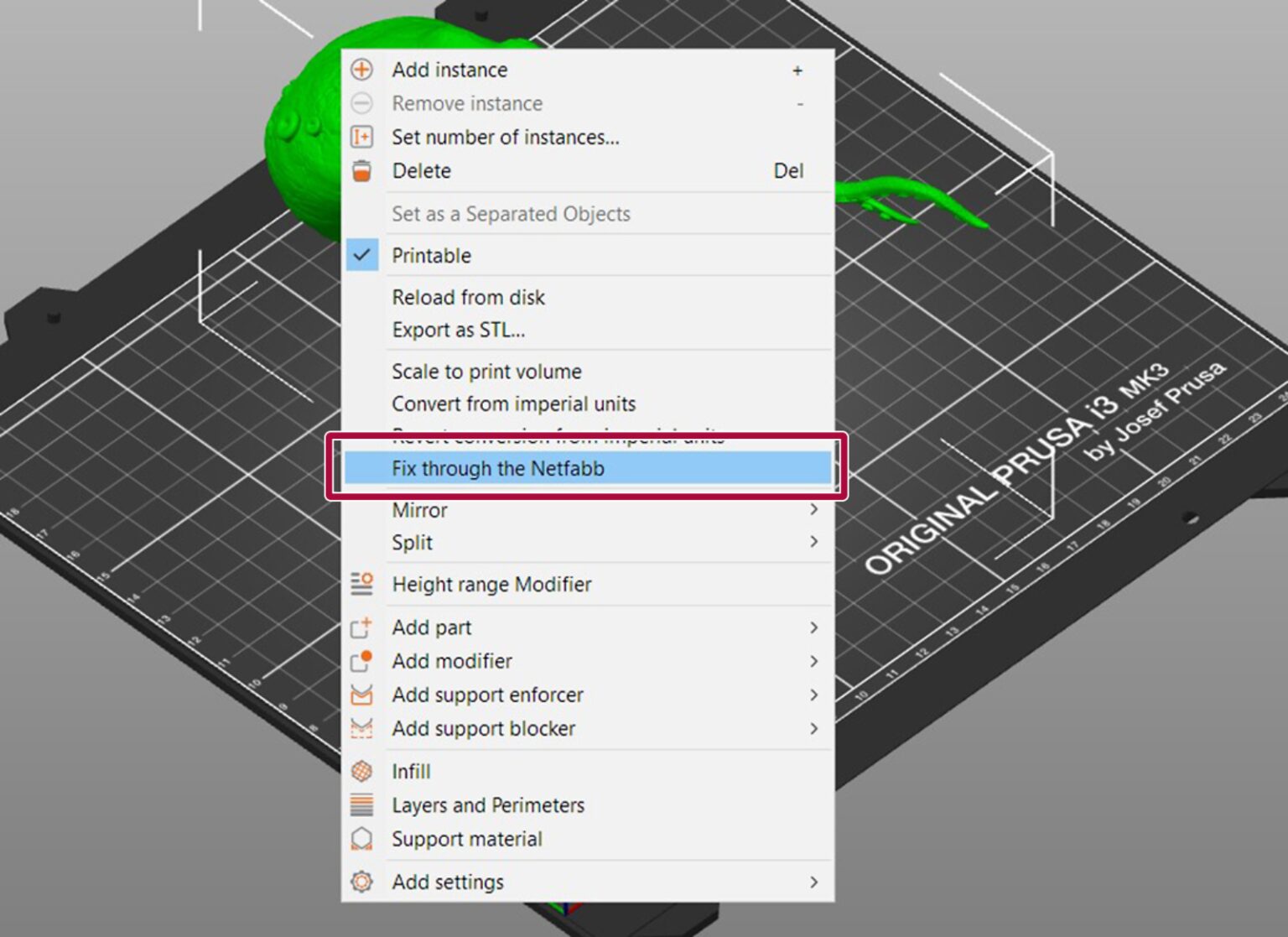 Corrupted 3D models for printing | Prusa Knowledge Base