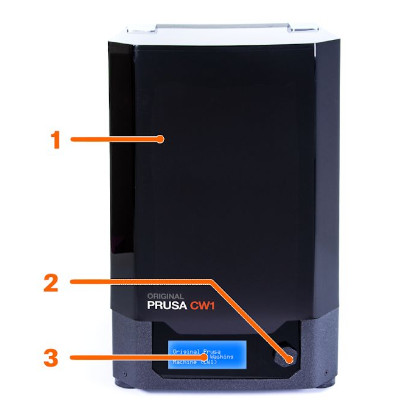 CW1/S - Basic use and LCD-menu | Prusa Knowledge Base