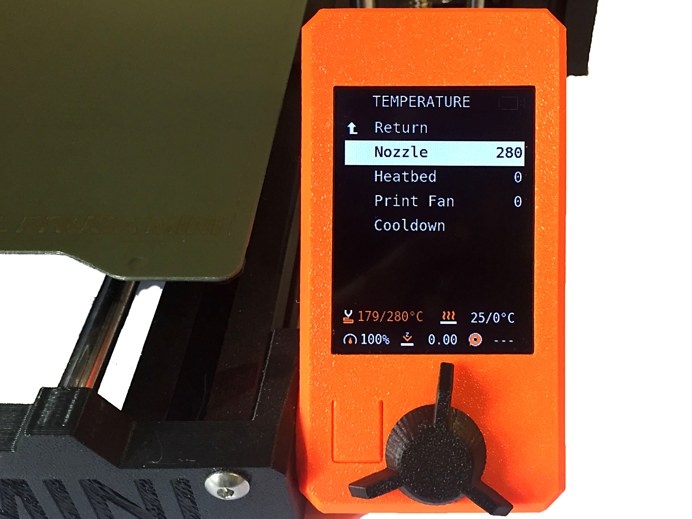 Changing/replacing the nozzle (MINI) | Prusa Knowledge Base