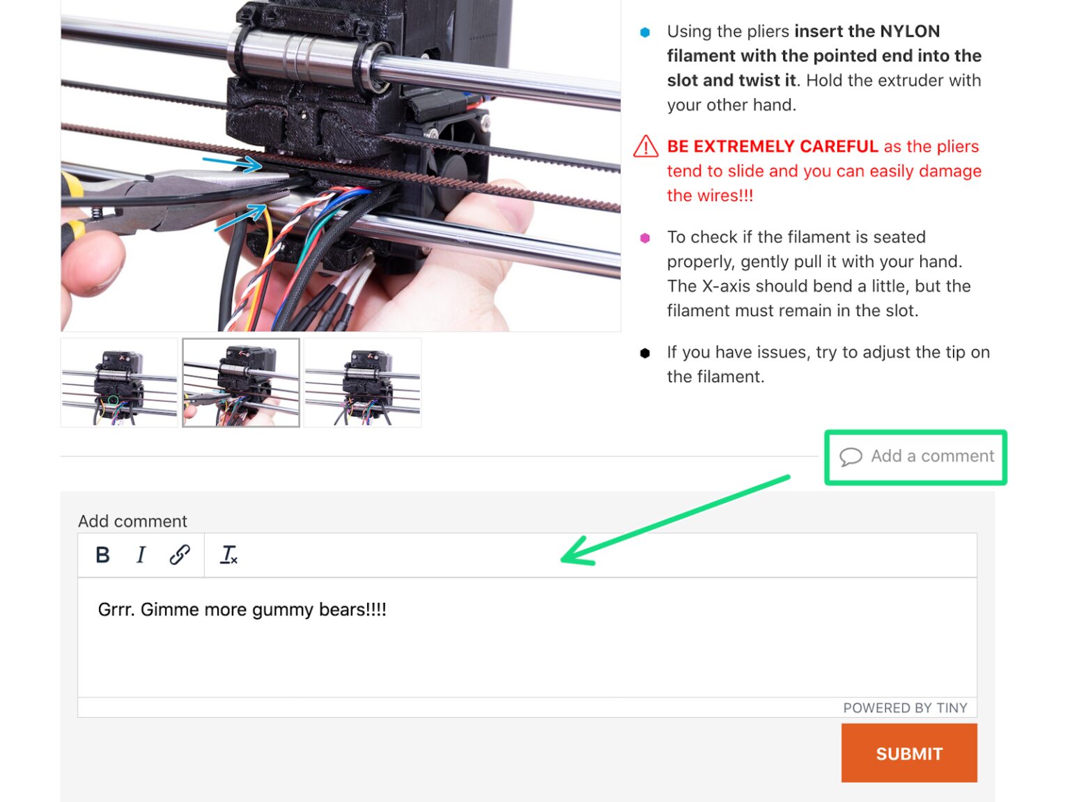 Building your MINI+ | Prusa Knowledge Base