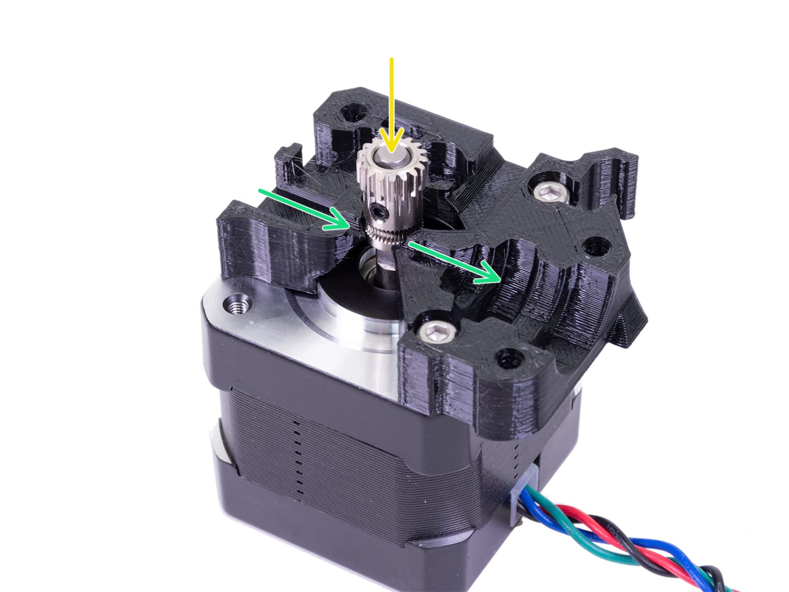 Prusa Knowledge Base | 5. Zusammenbau der E-Achse
