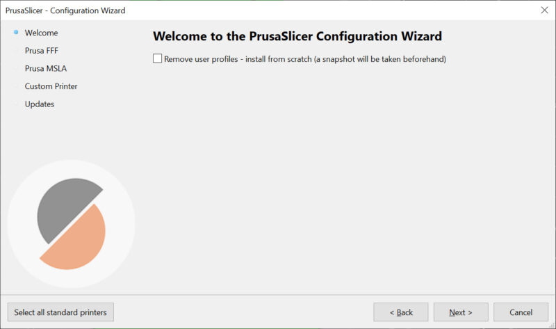 Configuration Wizard | Prusa Knowledge Base