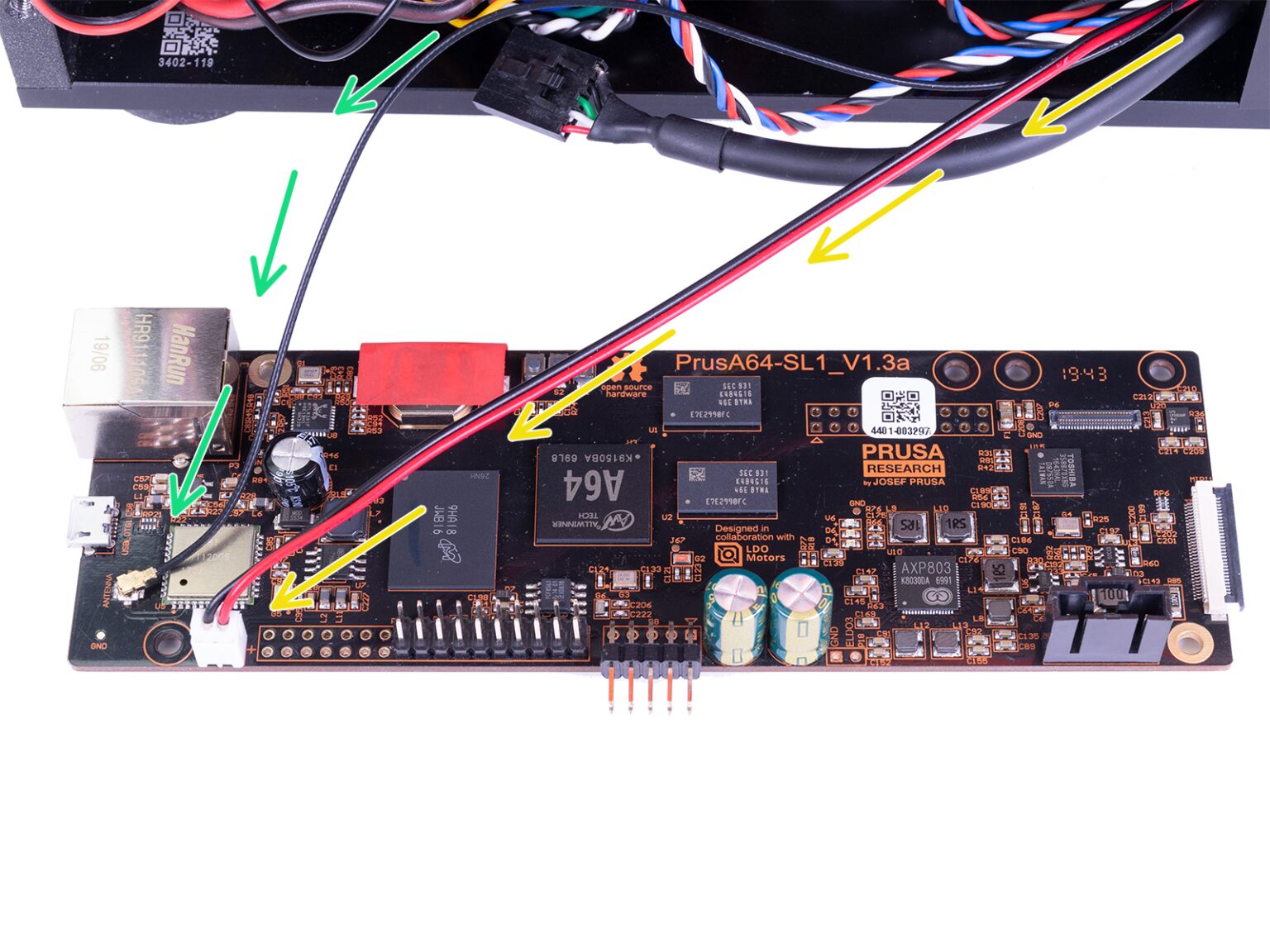 How to replace the A64 board (SL1) | Prusa Knowledge Base