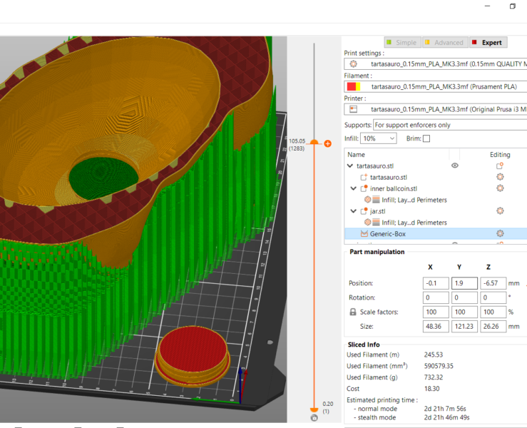 Modifier-meshes: Custom supports and other magic | Prusa Knowledge Base