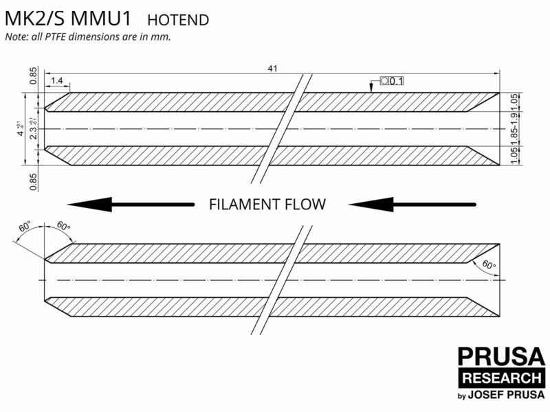 How to trim PTFE tube - Multi Material | Prusa Knowledge Base