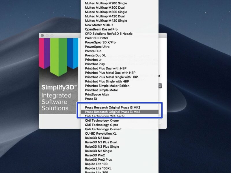 How to import profiles to Simplify3D 4.x (Windows & macOS) | Prusa Knowledge Base