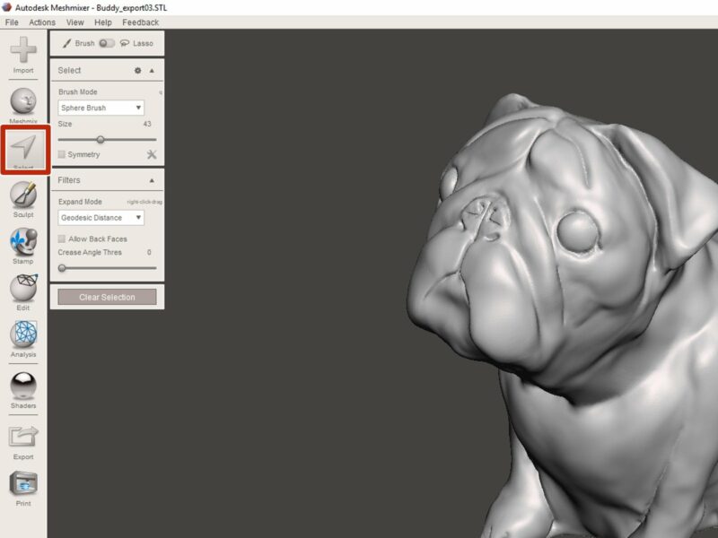 Splitting STL using MeshMixer | Prusa Knowledge Base