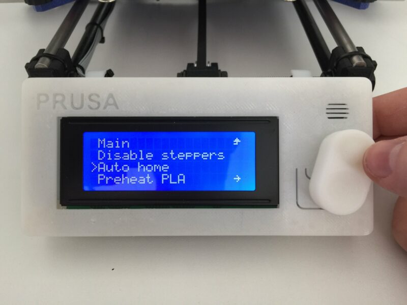 Prusa Knowledge Base | Calibrate i3 Plus LCD/SD