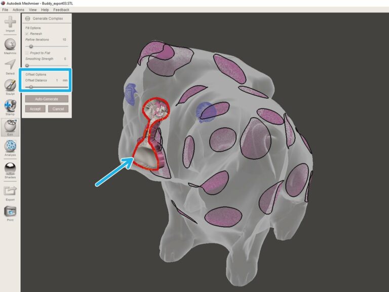 Splitting STL using MeshMixer | Prusa Knowledge Base