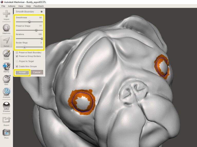 Splitting STL using MeshMixer | Prusa Knowledge Base